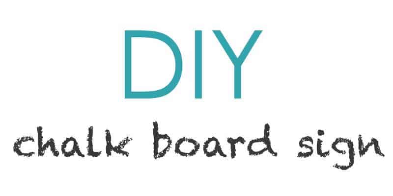 Diy Sign Board