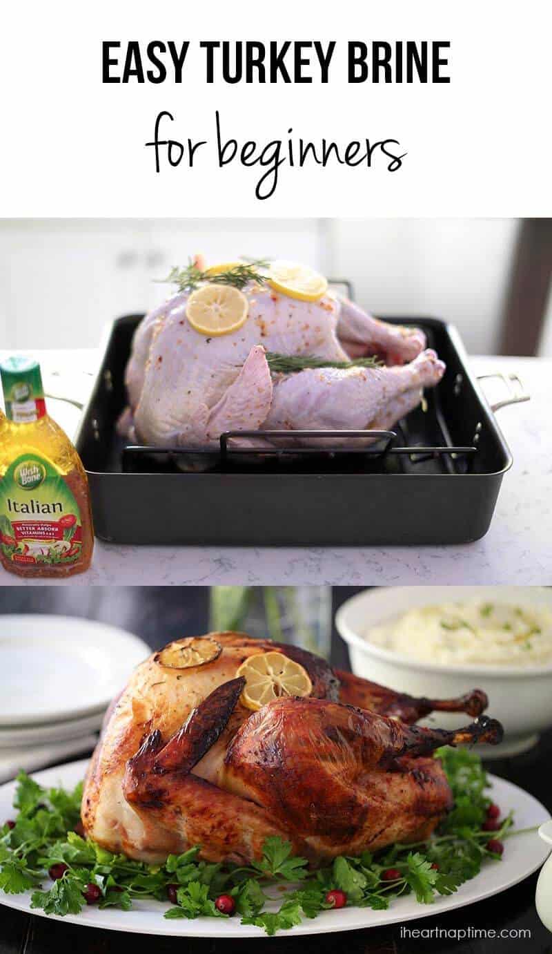 EASY 3 Ingredient Turkey Brine Recipe I Heart Naptime