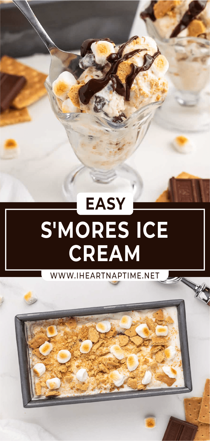 S'mores Ice Cream - I Heart Naptime