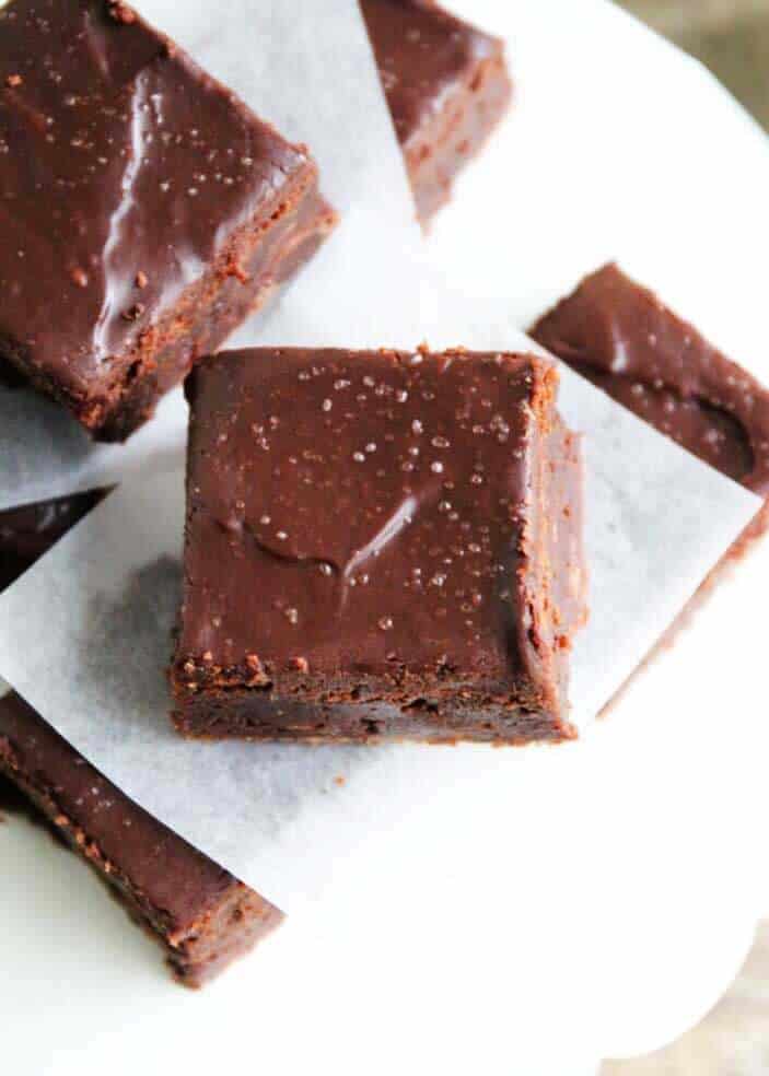 Frosted Fudge Brownie Recipe - I Heart Naptime