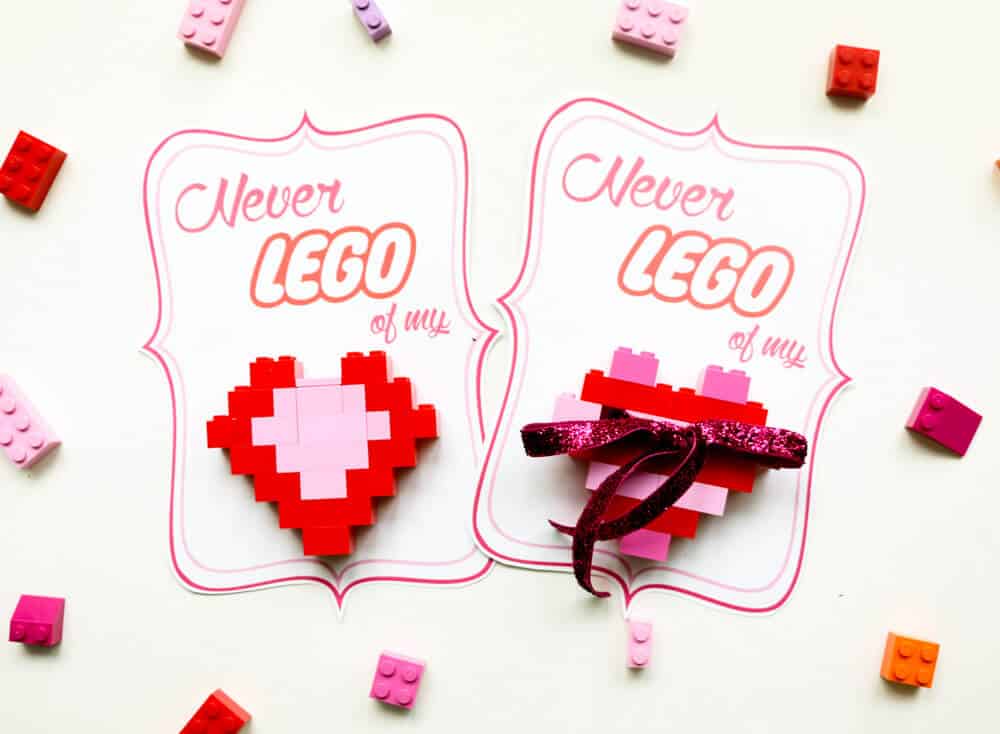 Lego Valentine Cards