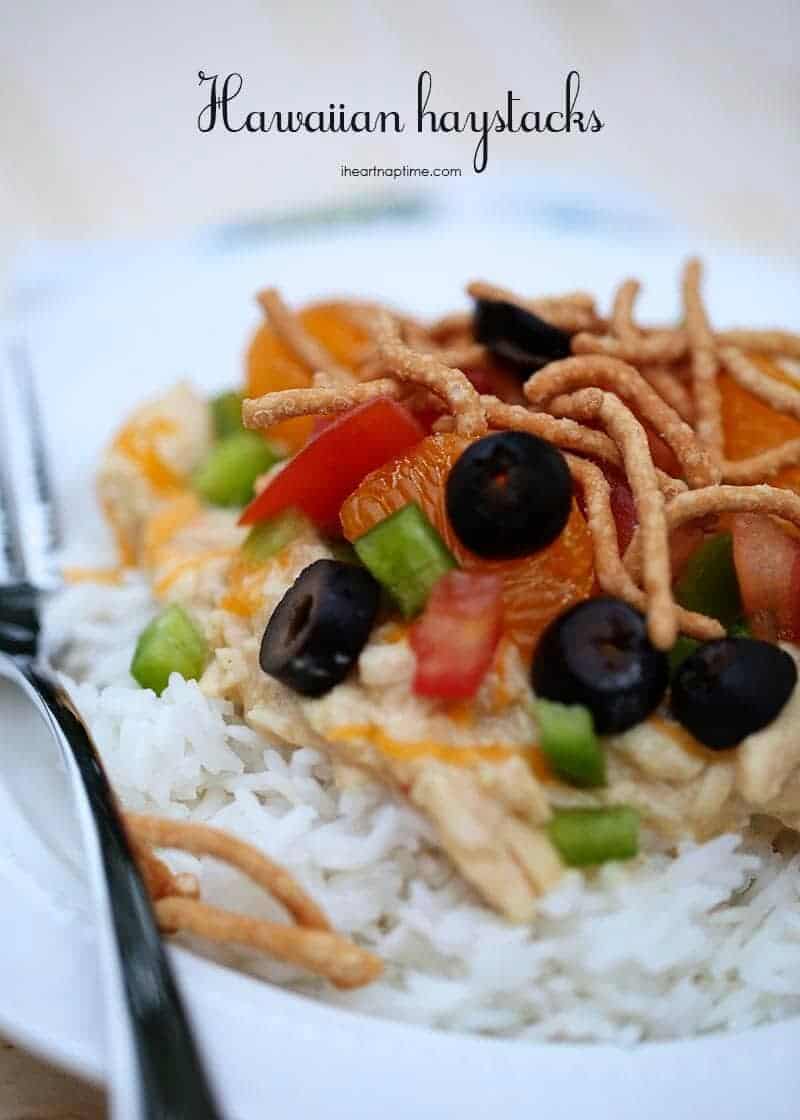 Hawaiian Haystacks - I Heart Nap Time