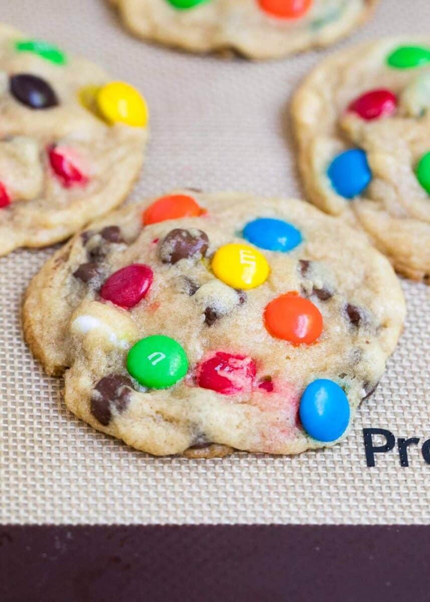 BEST M&M Cookies Recipe (+ Video) - I Heart Naptime
