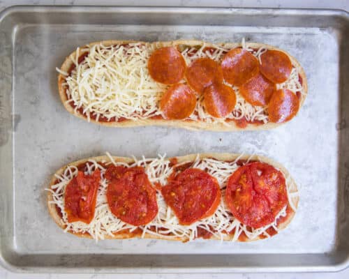 EASY Homemade Garlic French Bread Pizza - I Heart Naptime