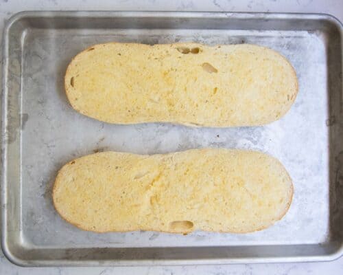 EASY Homemade Garlic French Bread Pizza - I Heart Naptime