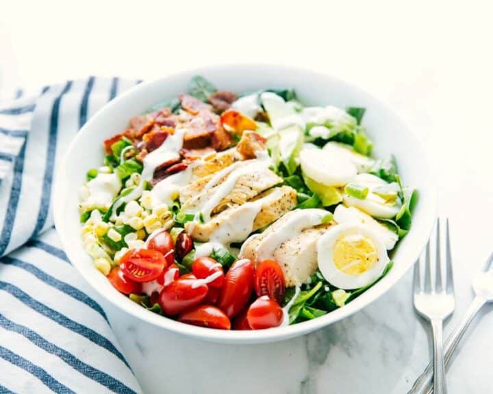 Easy Cobb Salad Recipe I Heart Naptime