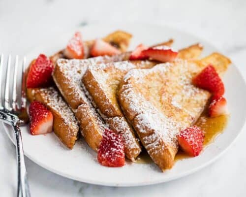 EASY French Toast Recipe (just 15 minutes!) - I Heart Naptime