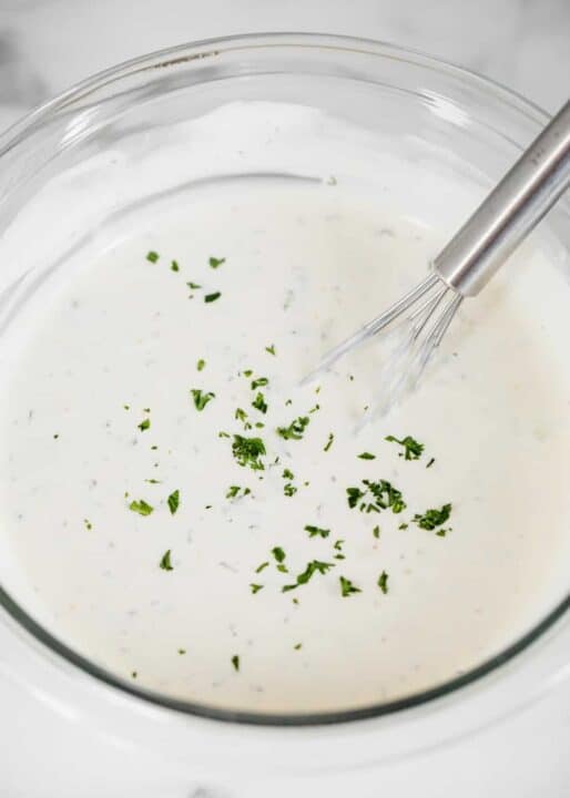 Easy Homemade Ranch Dressing - I Heart Naptime