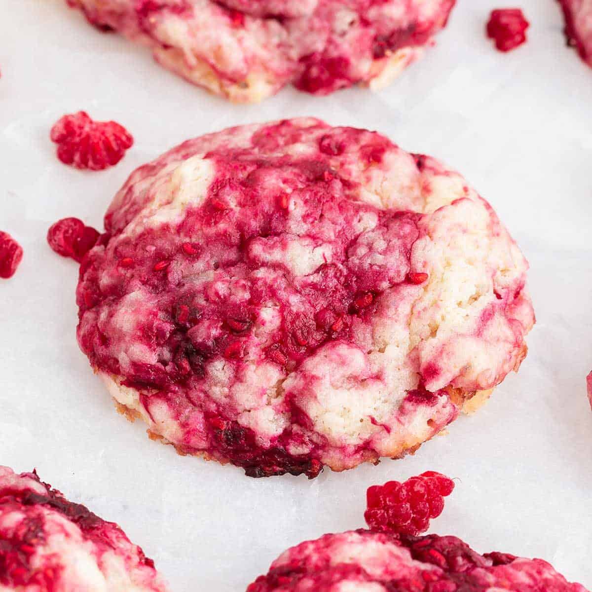 Raspberry Cookies - I Heart Naptime