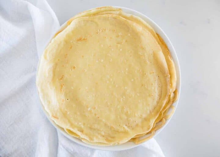 Savory Chicken Crepes - I Heart Naptime