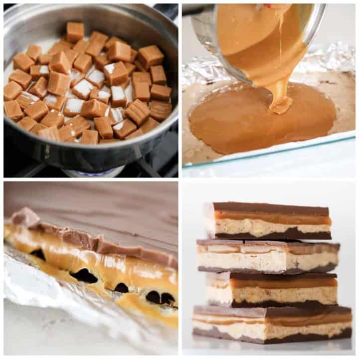 Homemade Snickers Bars - I Heart Naptime