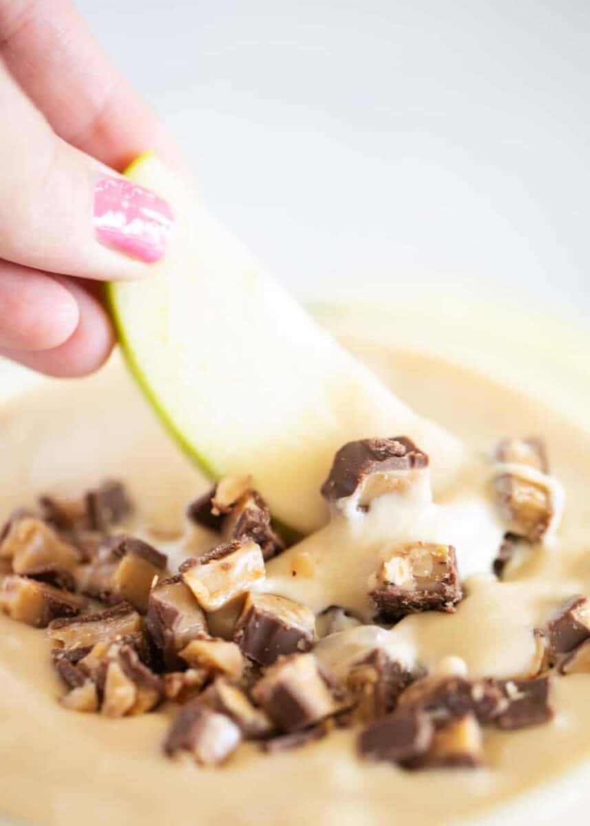 5-Minute Toffee Apple Dip - I Heart Naptime