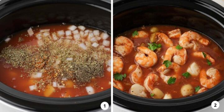 Slow Cooker Seafood Stew Recipe - I Heart Naptime