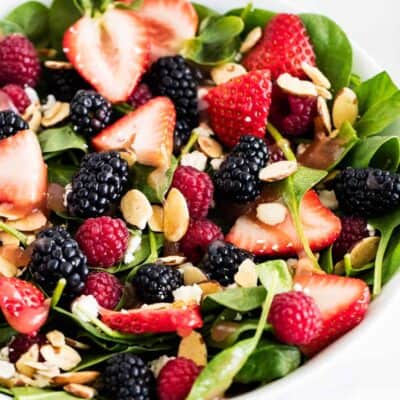 Berry Fruit Salad w/ Honey Lime Dressing - I Heart Naptime