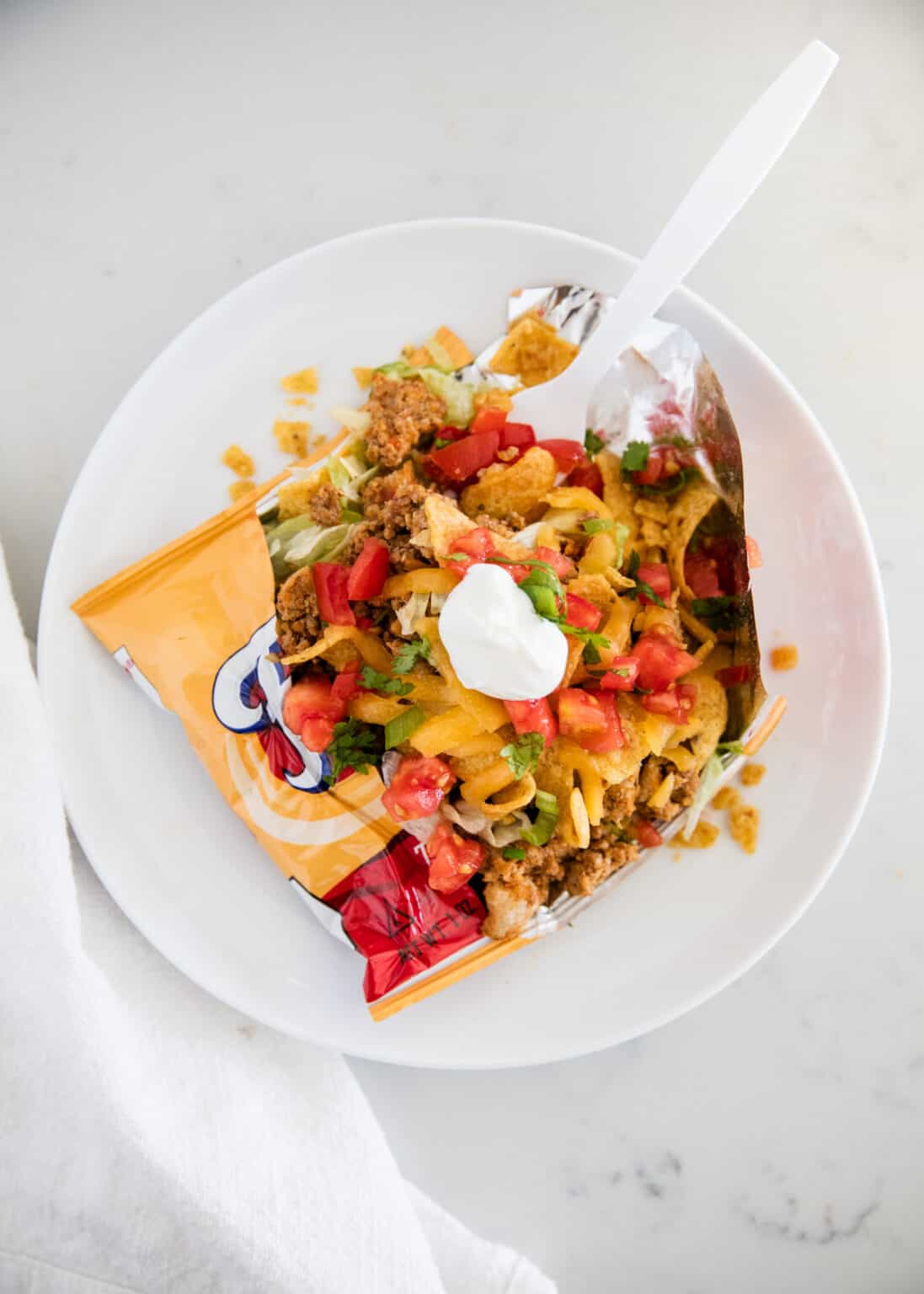 Easy Walking Tacos Recipe - I Heart Naptime