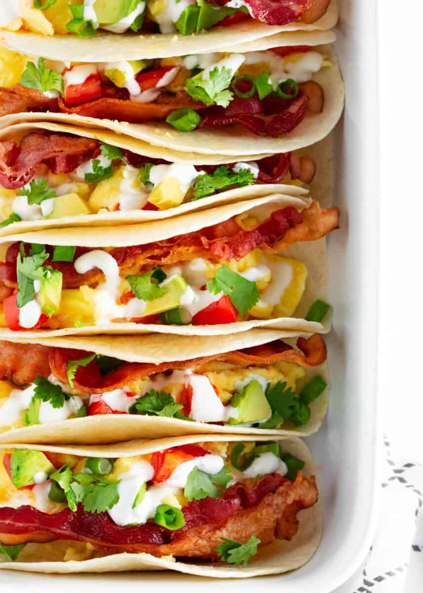 Mexican Breakfast Tacos - I Heart Naptime