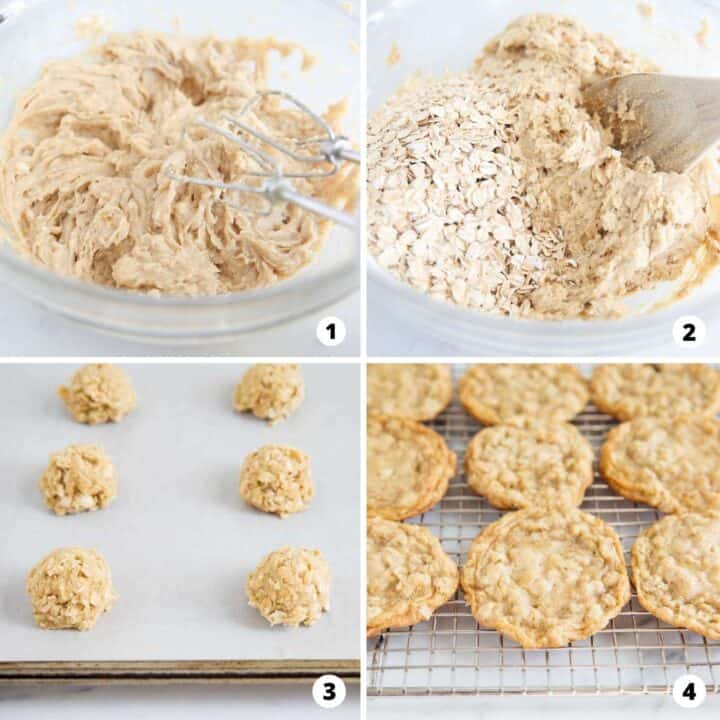 Easy Oatmeal Cookies (One Bowl) - I Heart Naptime
