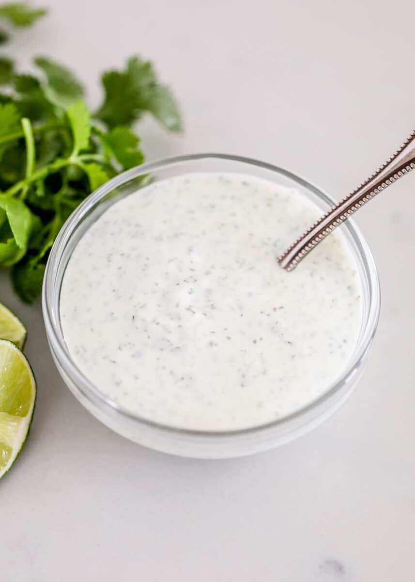 Cilantro Lime Crema - I Heart Naptime