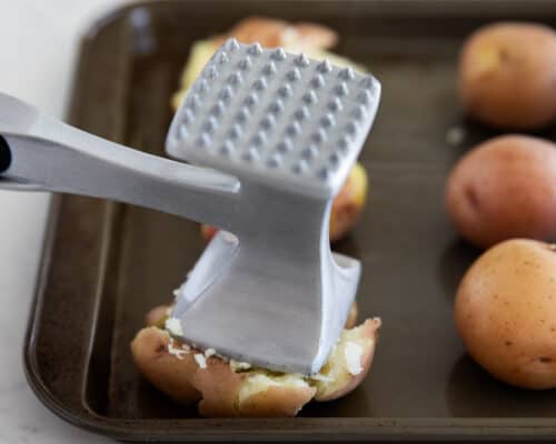 Crispy Smashed Potatoes - I Heart Naptime