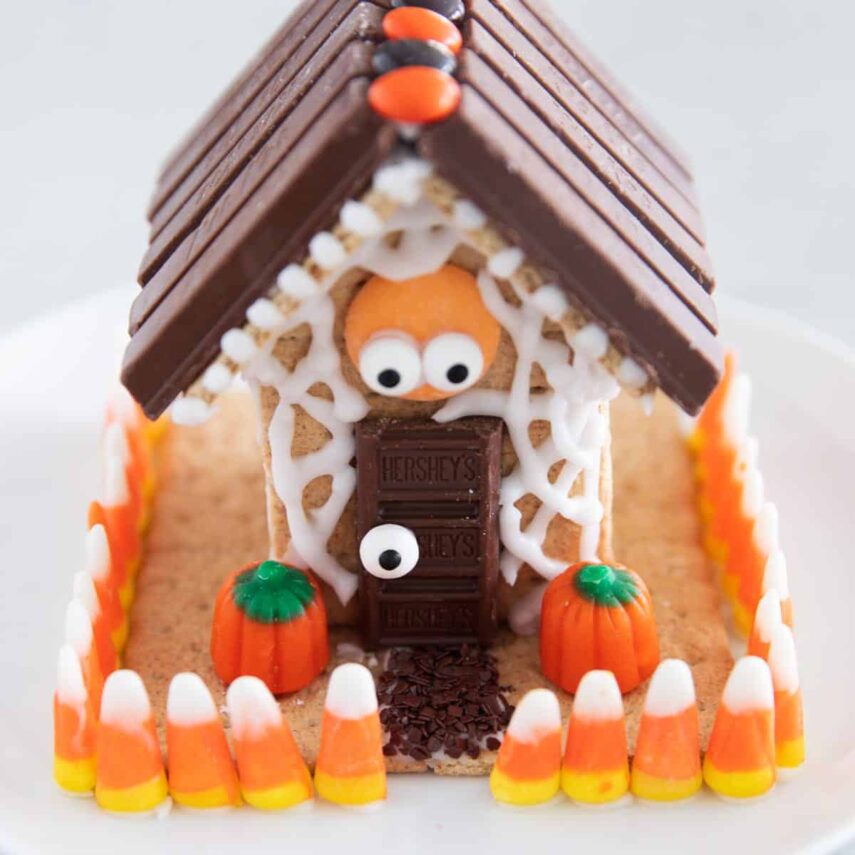 Haunted Halloween Gingerbread House - I Heart Naptime