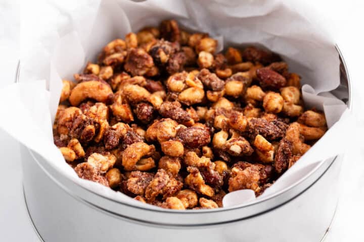 EASY Mixed Candied Nuts Recipe - I Heart Naptime