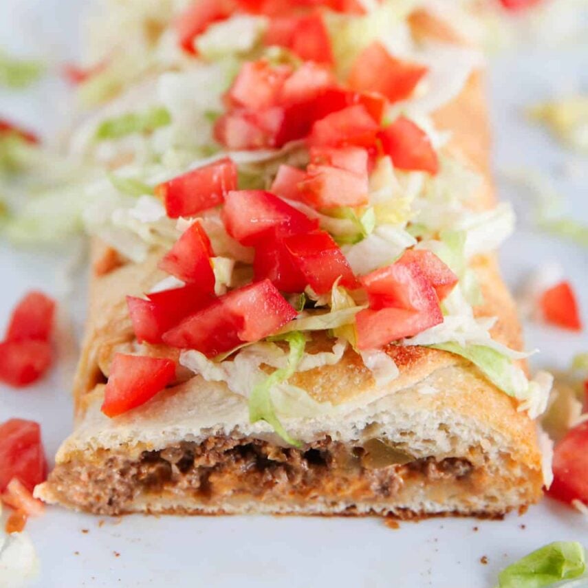 Easy Taco Pie Recipe - I Heart Naptime