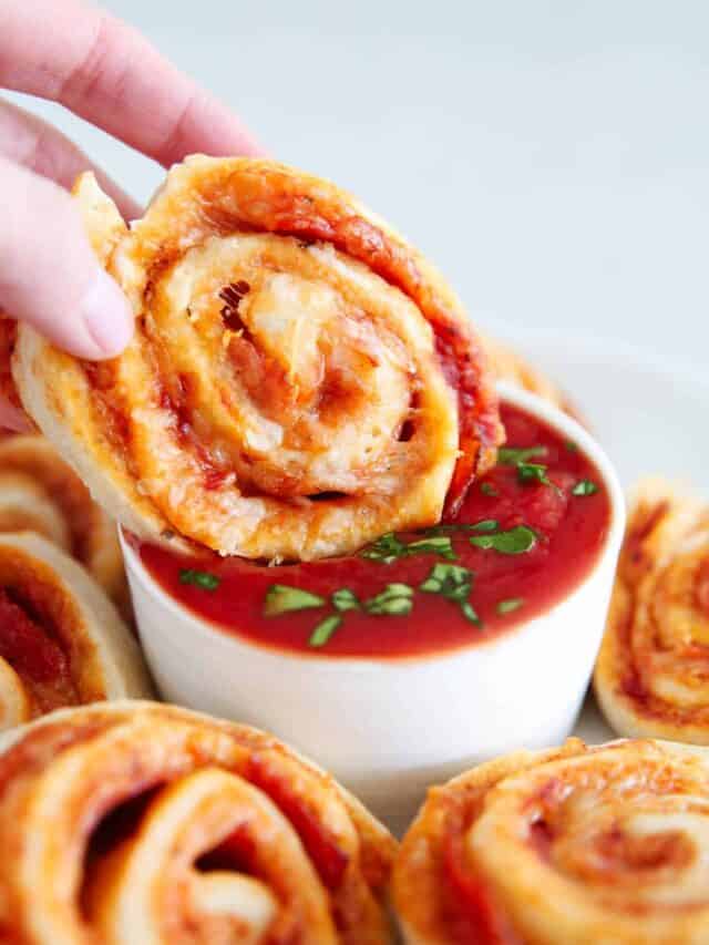Easy Pizza Pinwheels Recipe - I Heart Naptime