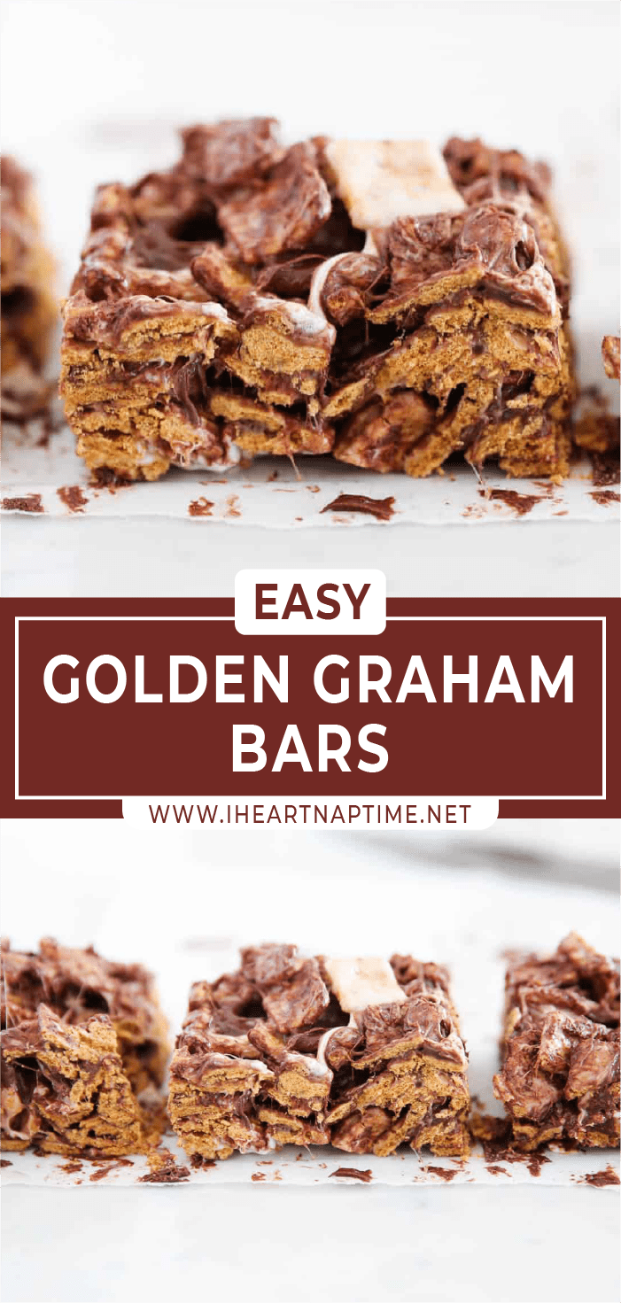 Golden Graham S'mores Bars - I Heart Naptime