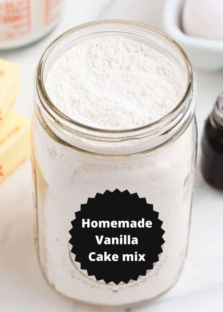 Homemade Vanilla Cake Mix - I Heart Naptime