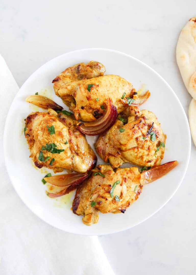 Easy Chicken Shawarma Sheet Pan Dinner - I Heart Naptime