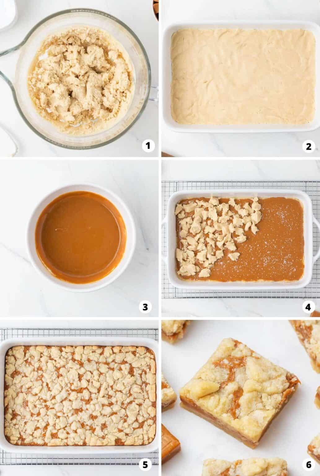 Salted Caramel Butter Bars - I Heart Naptime