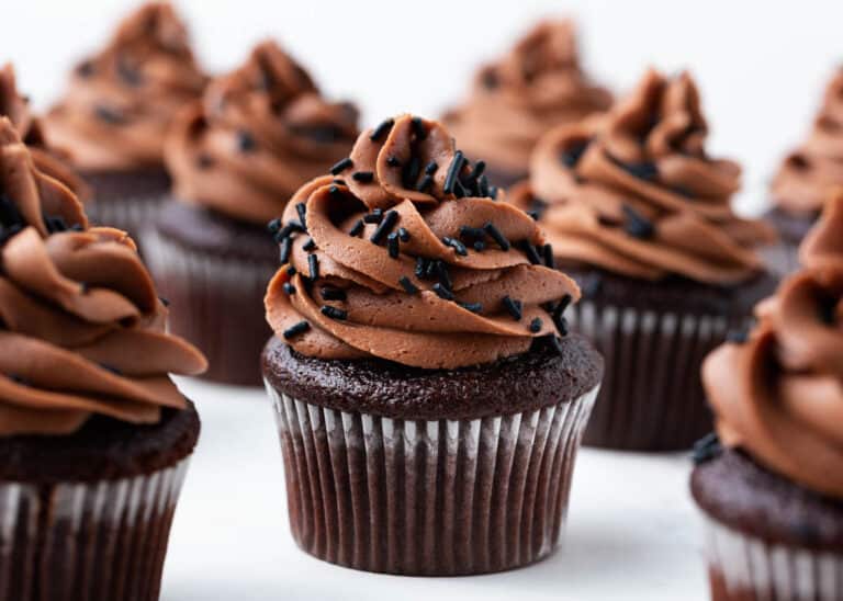 Chocolate Cupcakes from Scratch - I Heart Naptime