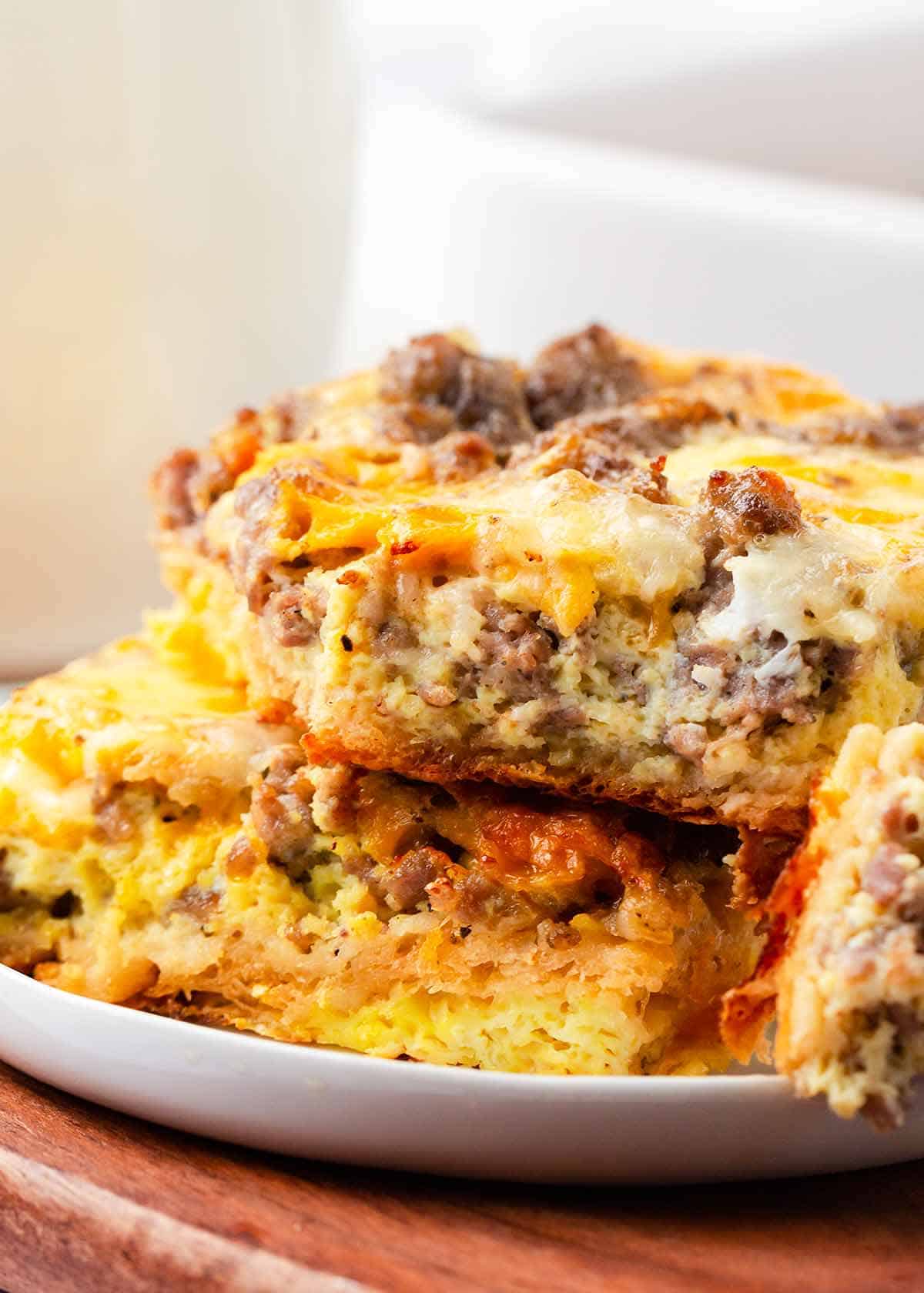 Crescent Roll Breakfast Casserole - I Heart Naptime