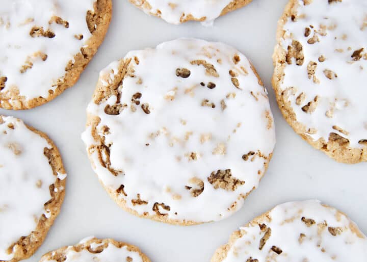 Iced Oatmeal Cookies - I Heart Naptime