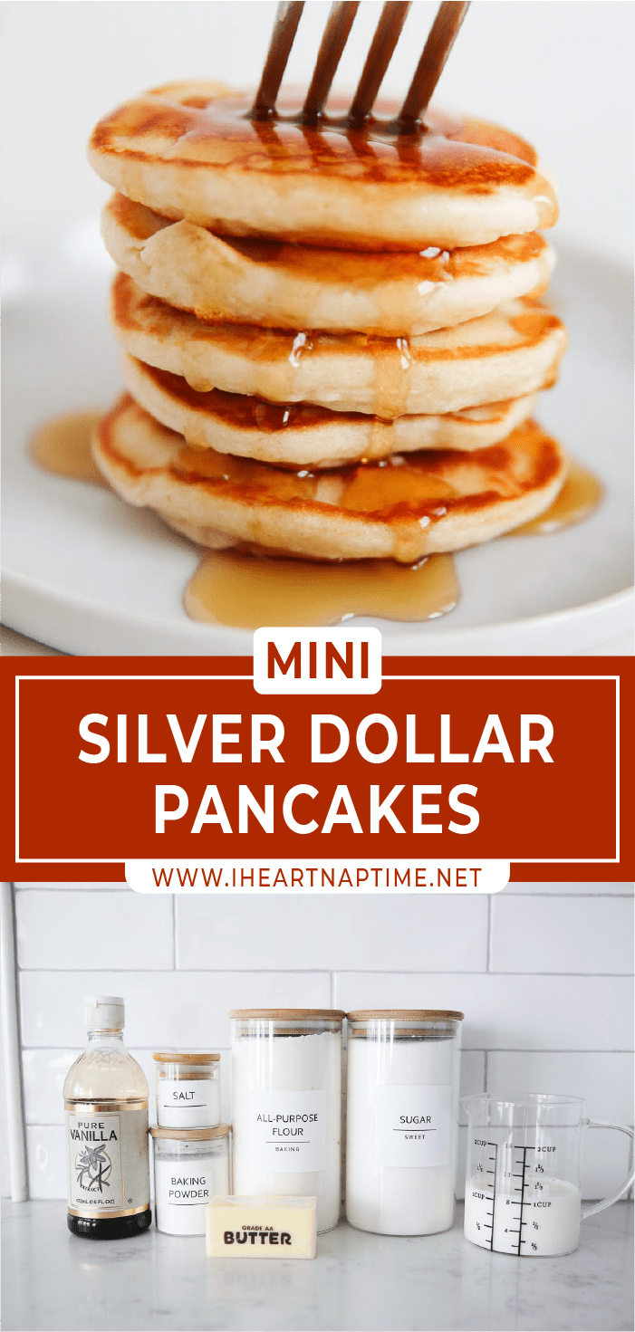 Silver Dollar Pancakes - I Heart Naptime
