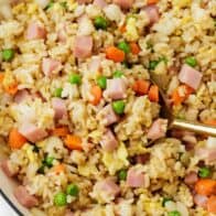 Easy Ham Fried Rice - I Heart Naptime