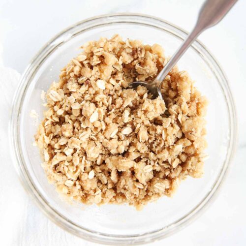 EASY Streusel Topping (5 Ingredients!) - I Heart Naptime