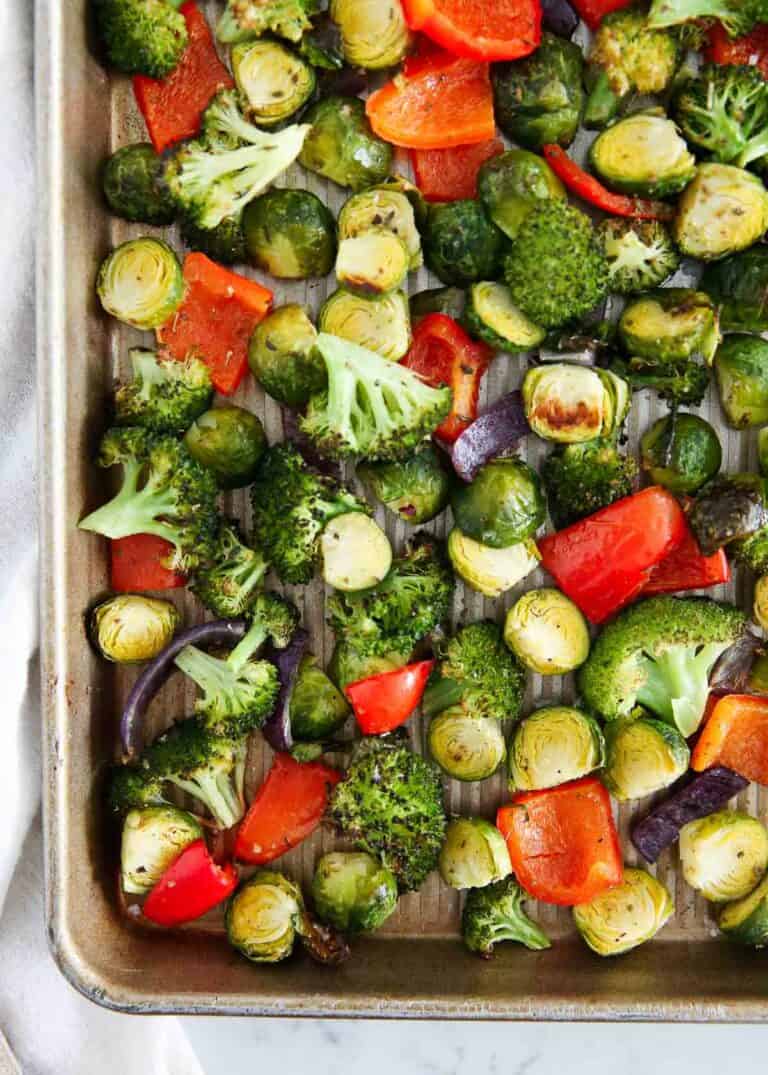 Sheet Pan Veggies - I Heart Naptime