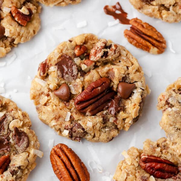 Oatmeal Coconut Chocolate Chip Cookies - I Heart Naptime