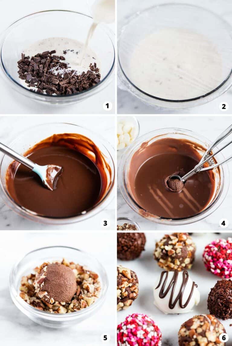 3-Ingredient Chocolate Truffles - I Heart Naptime