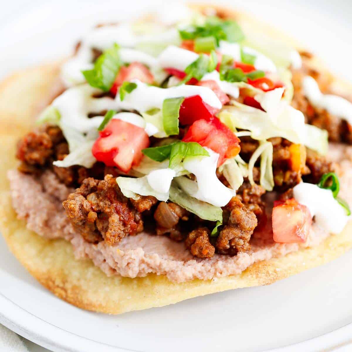 Easy Tostada Recipe - I Heart Naptime