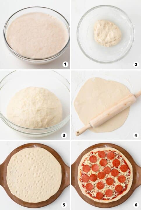 EASY Pizza Dough Recipe (made in 60 minutes!) - I Heart Naptime