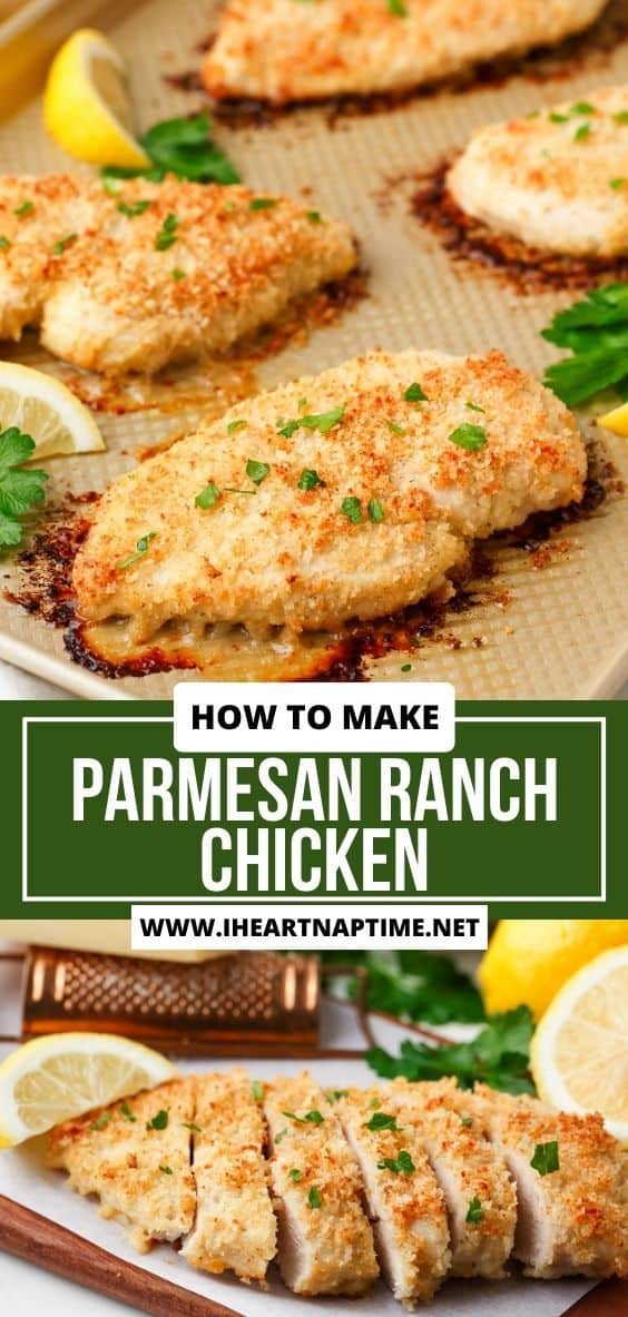 EASY Parmesan Ranch Chicken (5 ingredients!) - I Heart Naptime
