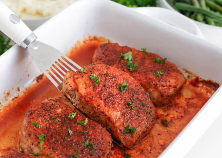 Easy Baked Pork Chops - I Heart Naptime