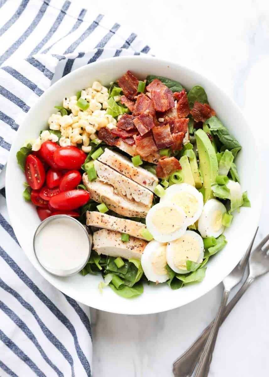 Classic Cobb Salad Recipe - I Heart Naptime