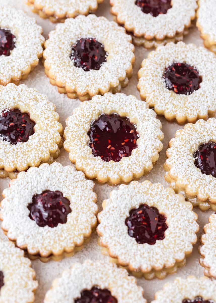 Linzer Cookies - I Heart Naptime