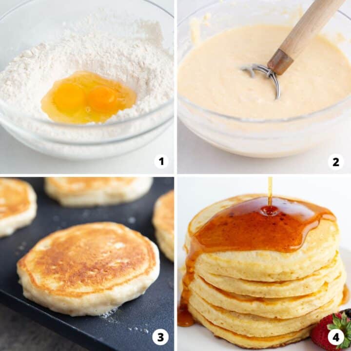 Best Homemade Pancake Recipe - I Heart Naptime