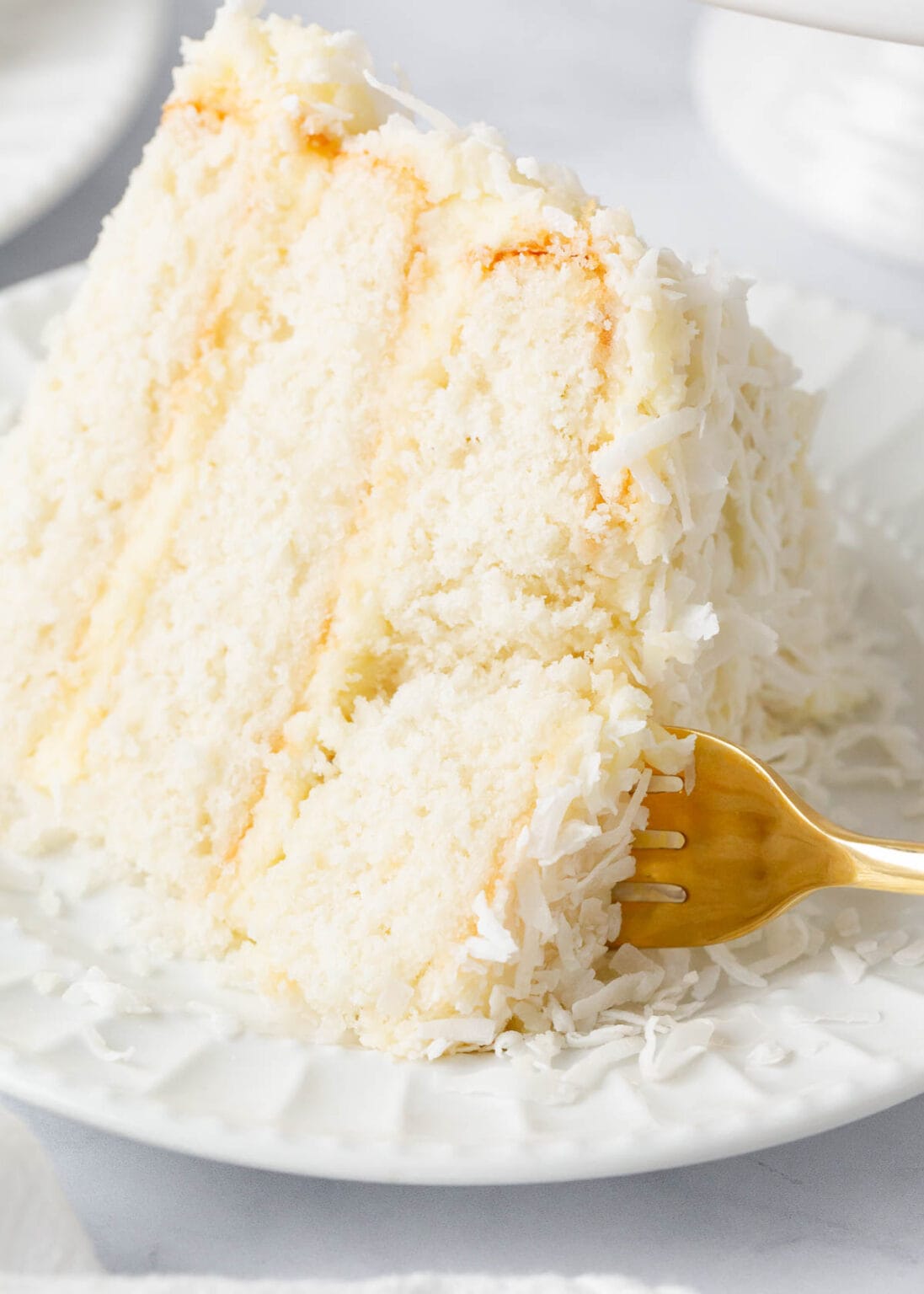 Moist Coconut Cake Recipe - I Heart Naptime