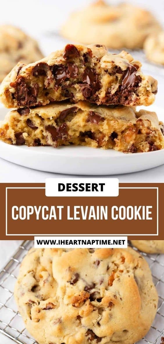 Levain Bakery Chocolate Chip Cookies - I Heart Naptime