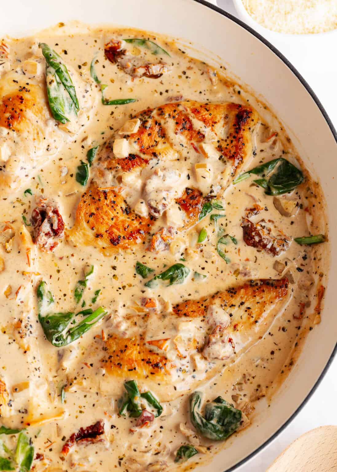 Creamy Tuscan Chicken - I Heart Naptime